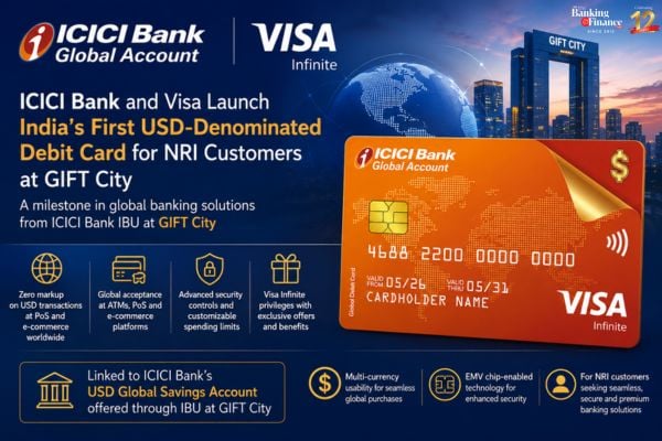 ICICI Bank and Visa Launch India’s First USD-Denominated Debit Card for ...